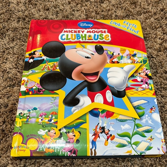 Disney | Toys | First Look Find Mickey Mouse Clubhouse Board Book ...